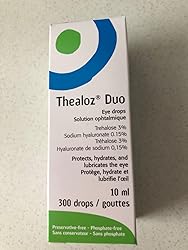 Thealoz Duo Eye Drops (2x10ml) - Clinically Proven Formula for Dry Eyes ...