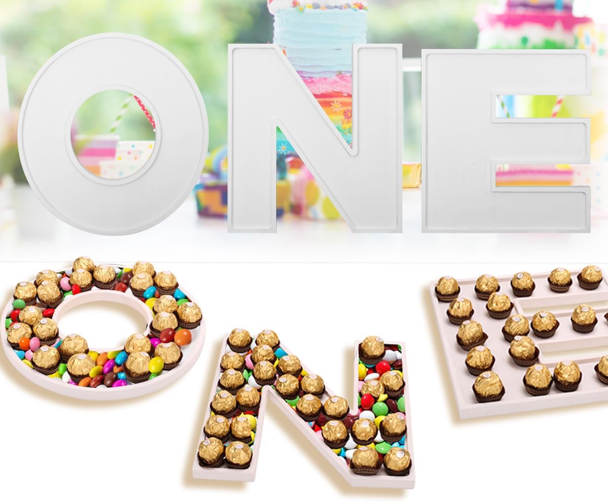 Amazon.com: FillTouch 5 Pcs 10'' Party Charcuterie Letters Fillable ...