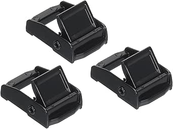 Amazon.com: PATIKIL Cam Buckle, 3 Pack Metal Press Lock Fasteners 1.34 ...