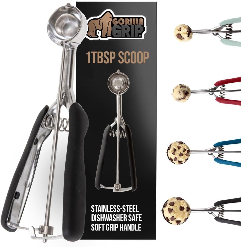 Amazon.com: Norpro Scoop and Release Cookie Dropper, 7.5in/19cm, As ...