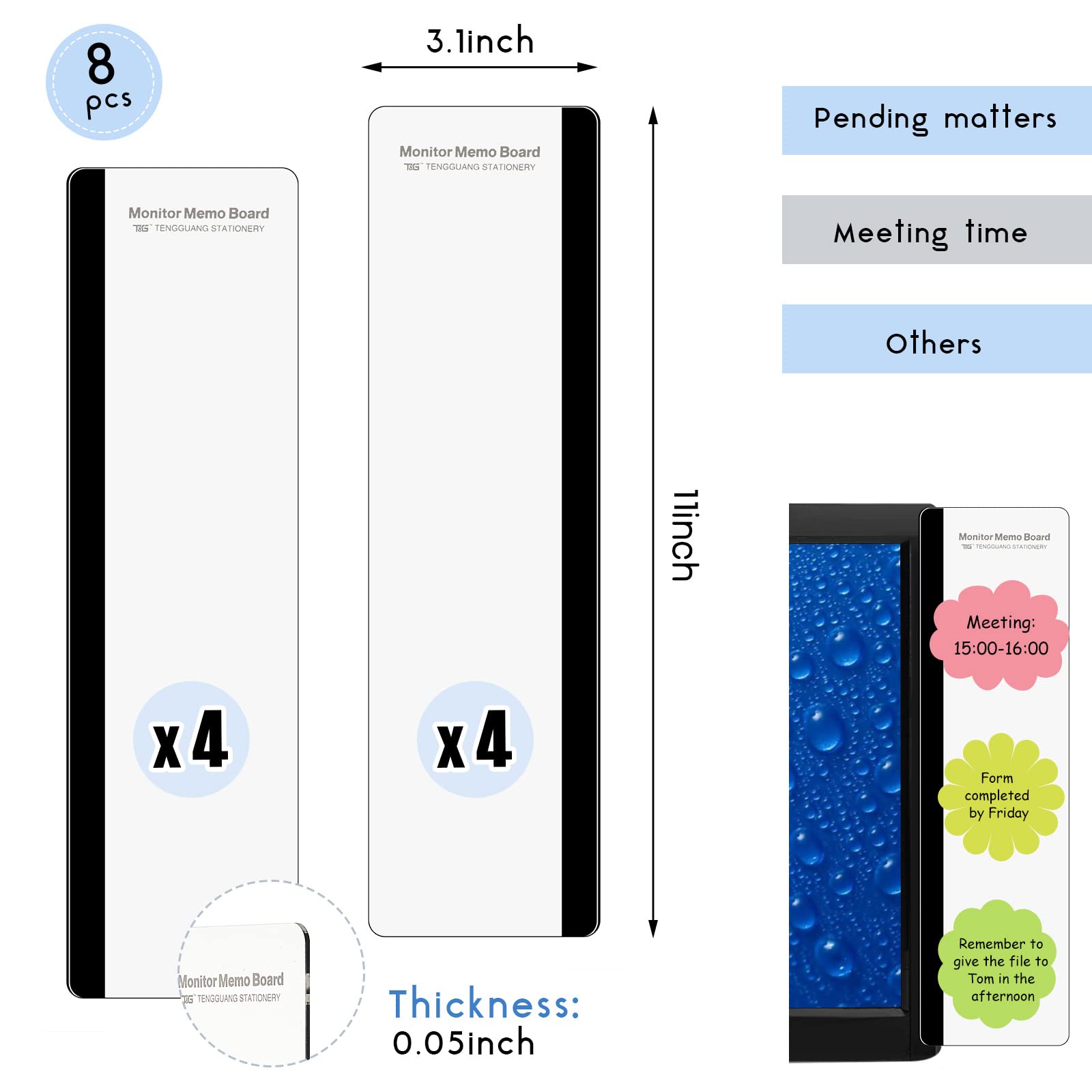 Snapklik.com : Computer Monitor Notes Monitor Message Board Screen Memo ...