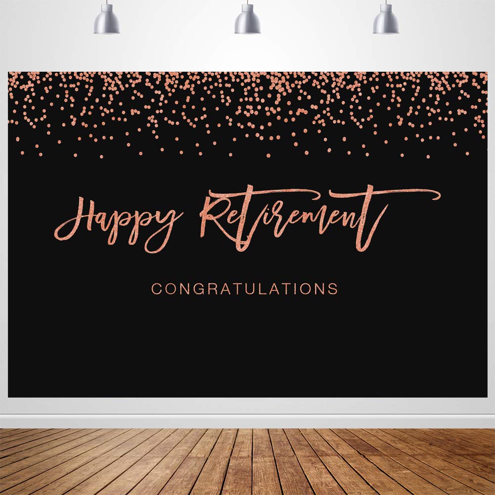 Congratulations Happy Retirement Banner