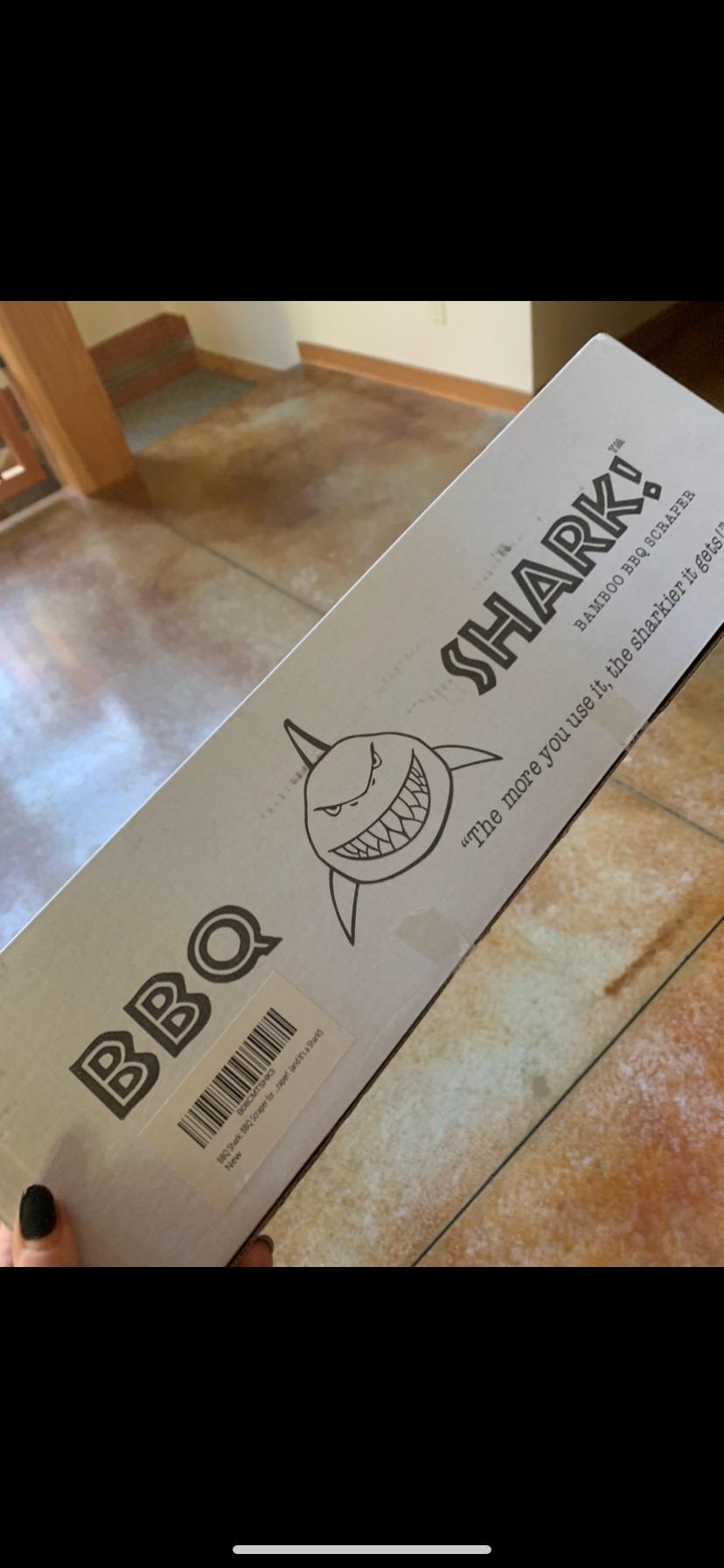 Amazon.com: Aeridok BBQ Shark: Premium Barbecue Scraper for Grill with ...