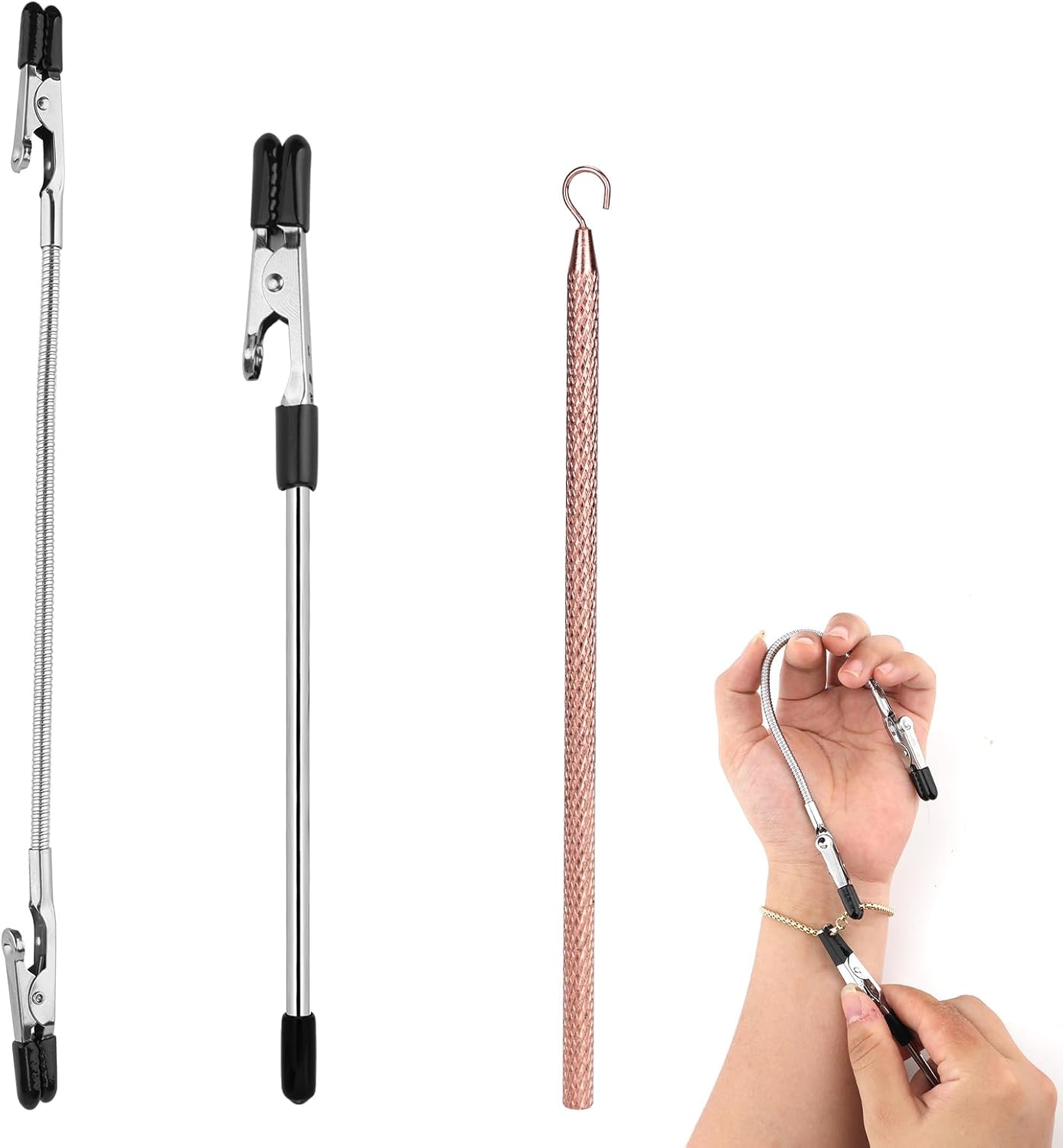 Amazon.com: 3pcs Bracelet Helper Tools, Wearing Assistance Hook and ...