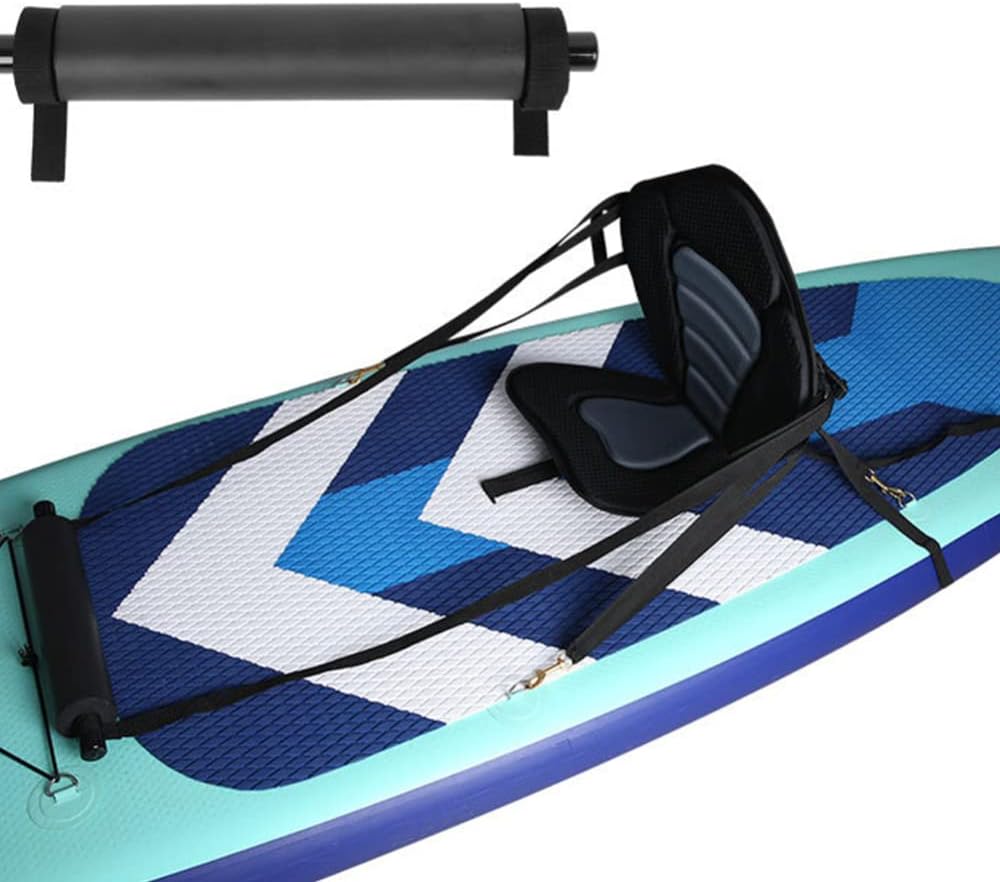 Paddle Board Seat Pedals with 2 Straps, Adjustable Cushion Pedal ...