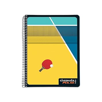 Classmate Pulse 6 Subject Spiral Notebook - Pack of 1 | Single Line ...