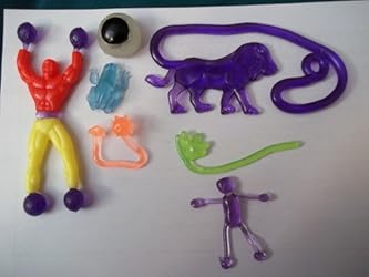 Amazon.com: Sticky Toy Bulk Assortment - 100 Pieces - Perfect for ...