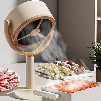 Amazon.com: Desktop Range Hood, Portable Small Cooker Hood, Mini ...