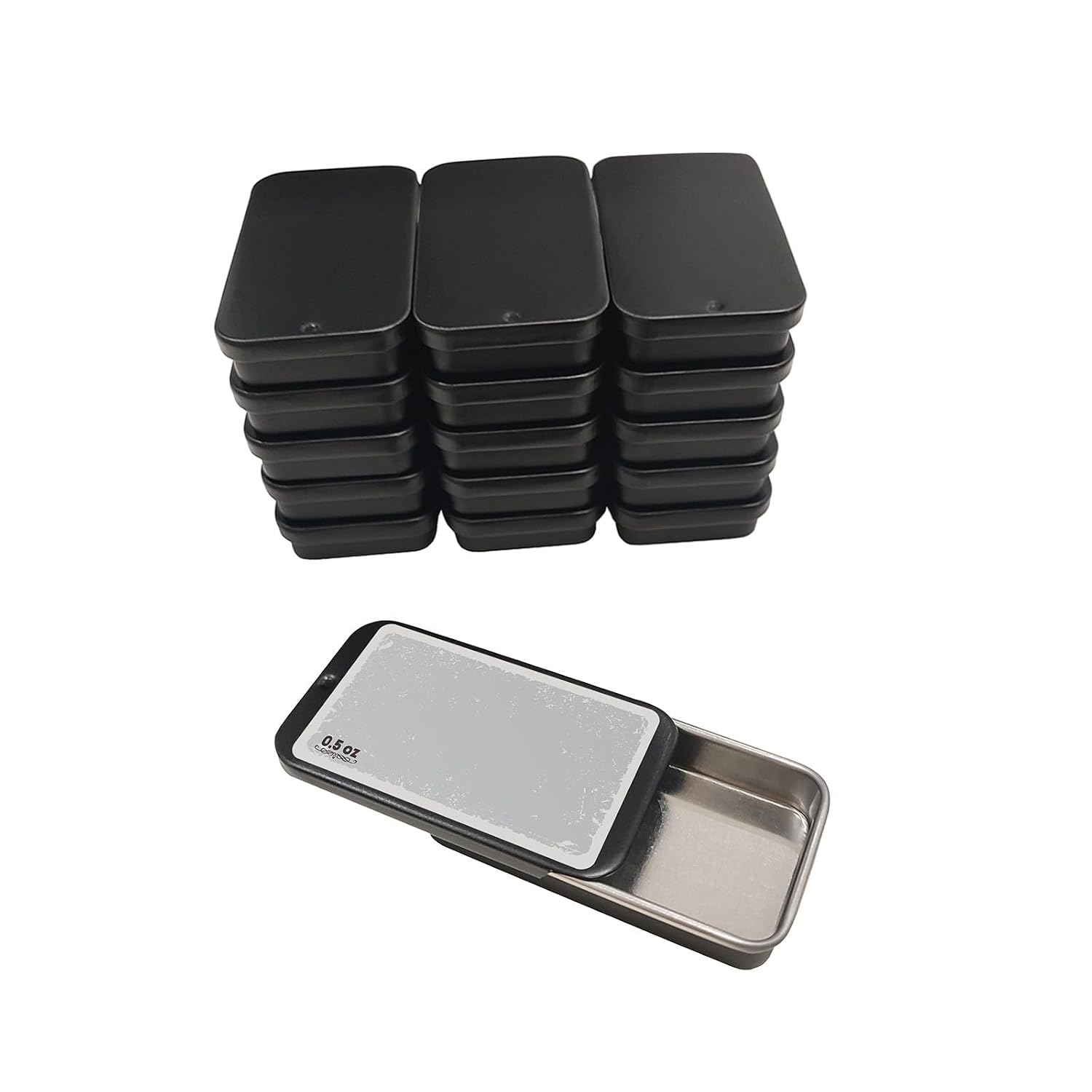 Amazon.com: Cubic Ape Slide Top Tin Containers for Lip Balm, Solid ...