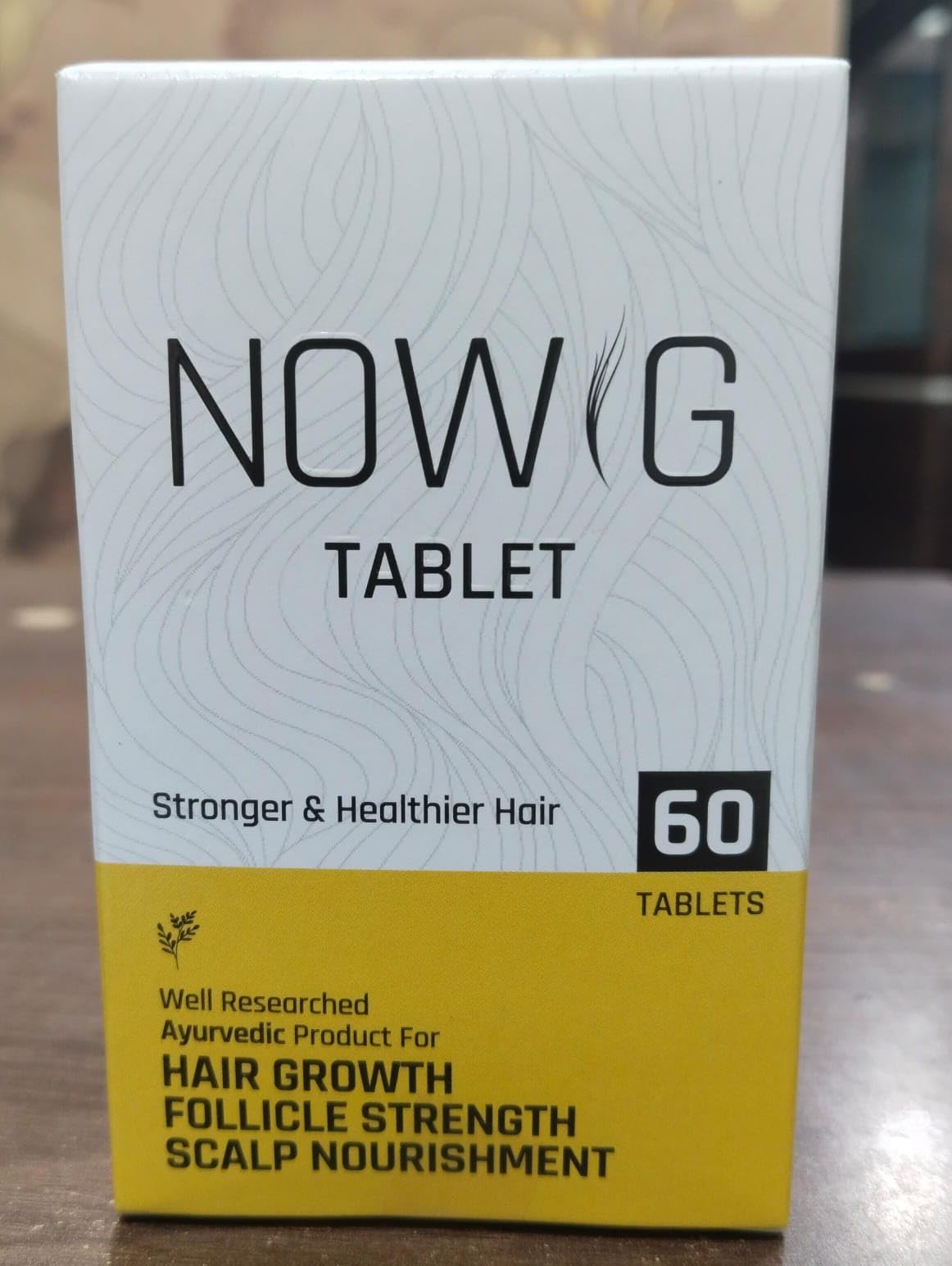Buy NOWIG Tablets, 60 Count Follicle Strength & Scalp Nourishment ...