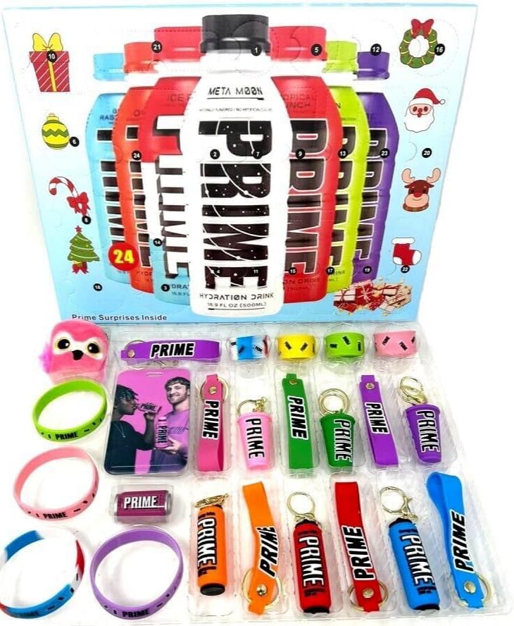 PEBBLE HUG Prime Drink Advent Calendar - 24-Day Christmas Countdown For ...