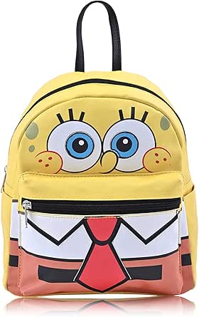 SpongeBob SquarePants Nickelodeon Leather Backpack - Girls, Boys, Teens ...