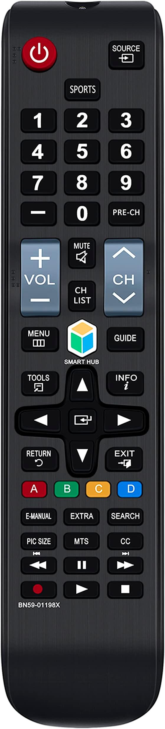 Amazon.com: New BN59-01198X Replace Remote fit for Samsung TV ...