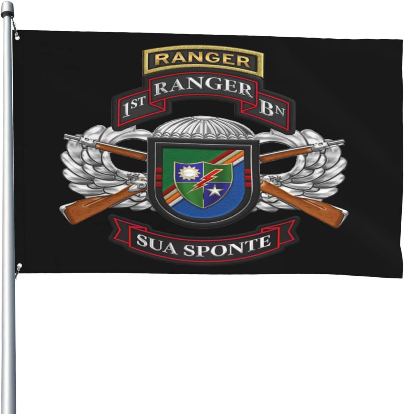 Amazon.com: 1st-Ranger-Battalion 4x6 Ft Outdoor Banner Flag for Garden ...