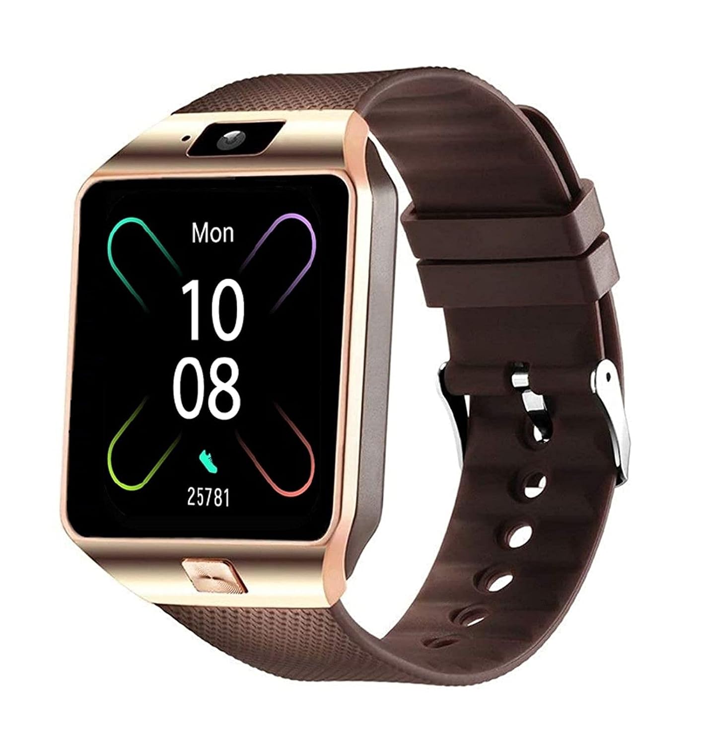 Rambot (5Year Replacement Warranty) FD09 Smartwatch Gold Wrist ...