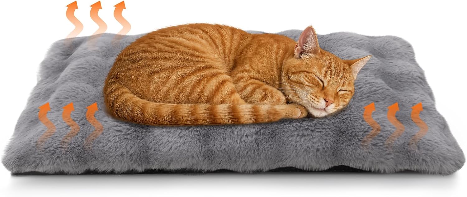 Wdmiya Self-Heating Pet Blanket 60 x 45 cm, Blanket for Cats and Dogs ...