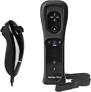 Amazon.com: Motion Plus Remote Controller Compatible with Wii, TechKen ...