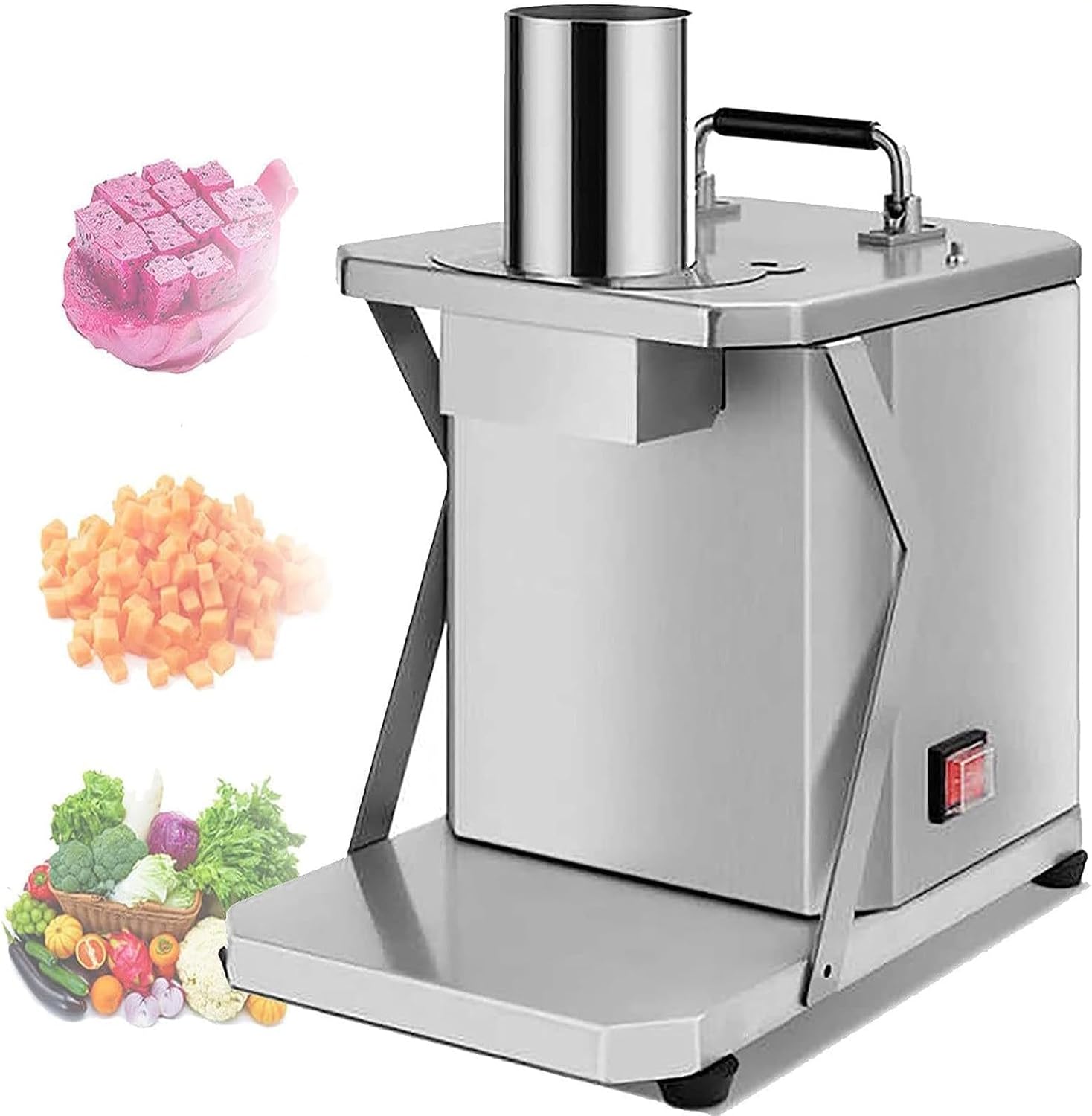 Amazon.com: CHROX Commercial Vegetable Dicer Commercial Vegetable ...
