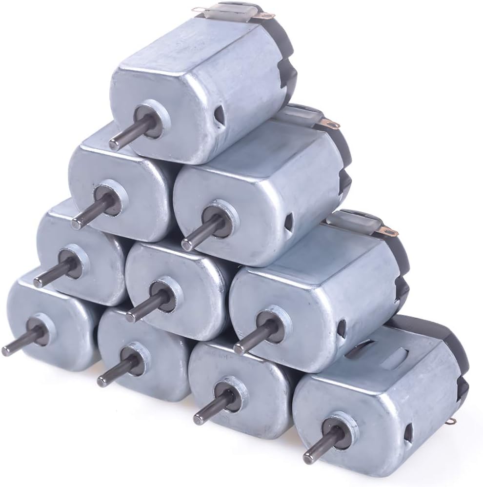 DC 1.5V - 3V Mini Electric Motor 18000 RPM, DIY Toy Hobby : Amazon.co ...