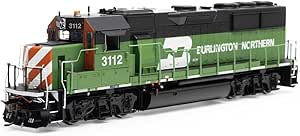 Amazon.com: Athearn HO GP50 w/DCC & Sound BN #3112 ATHG65924 HO Locomotives : Arts, Crafts & Sewing