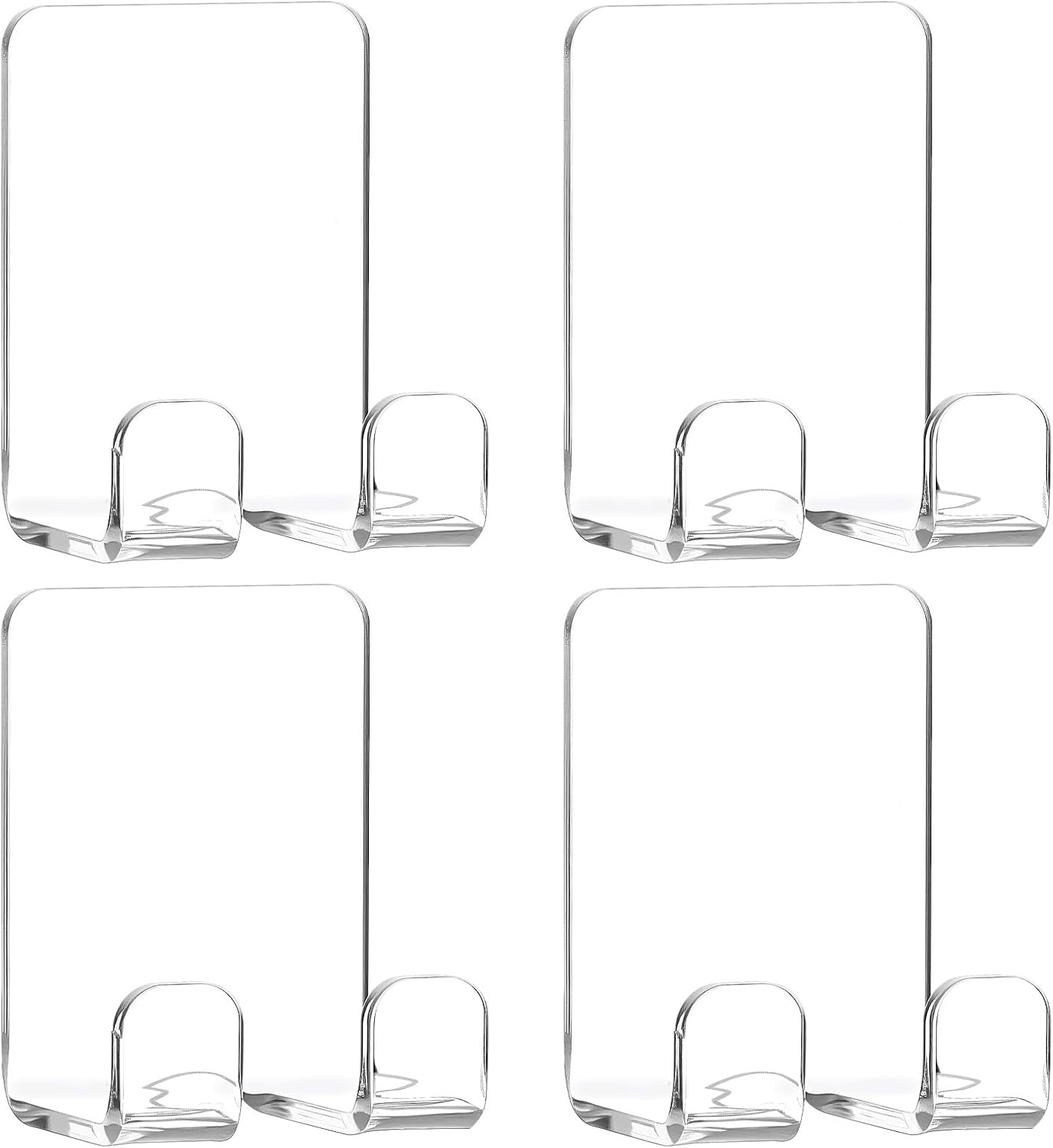 Amazon.com: YBEATY 4 PCS Razor Holder Hooks Adhesive Razor Holder Wall ...