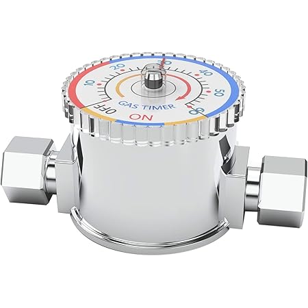 Amazon.com : 1 Hour Non-Electric Gas Safety Timer Automatic Shut Off ...