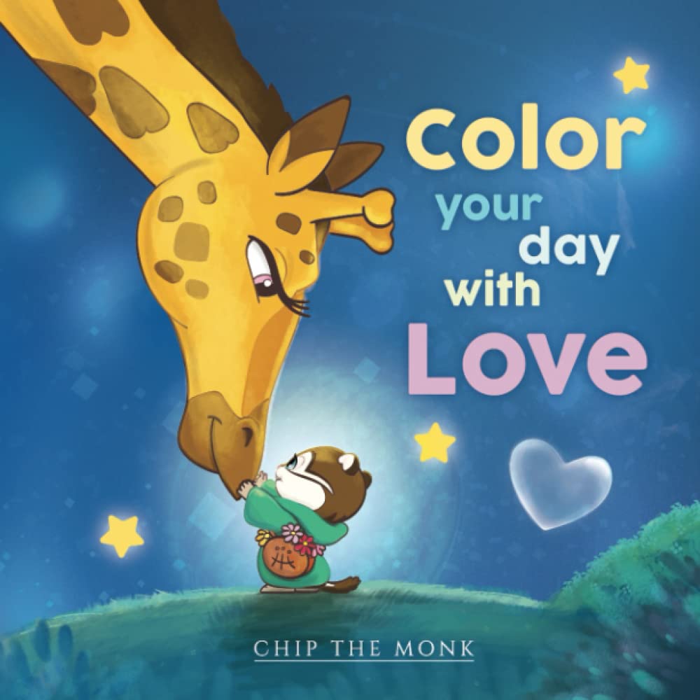 Color Your Day With Love: Inspirational Coloring Book for Ages 4-12 ...