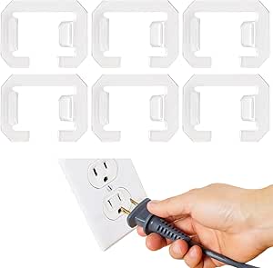 6pcs Outlet Fix Plugs, 16.5 x 23.5mm Wall Socket Fixer to Make Your ...