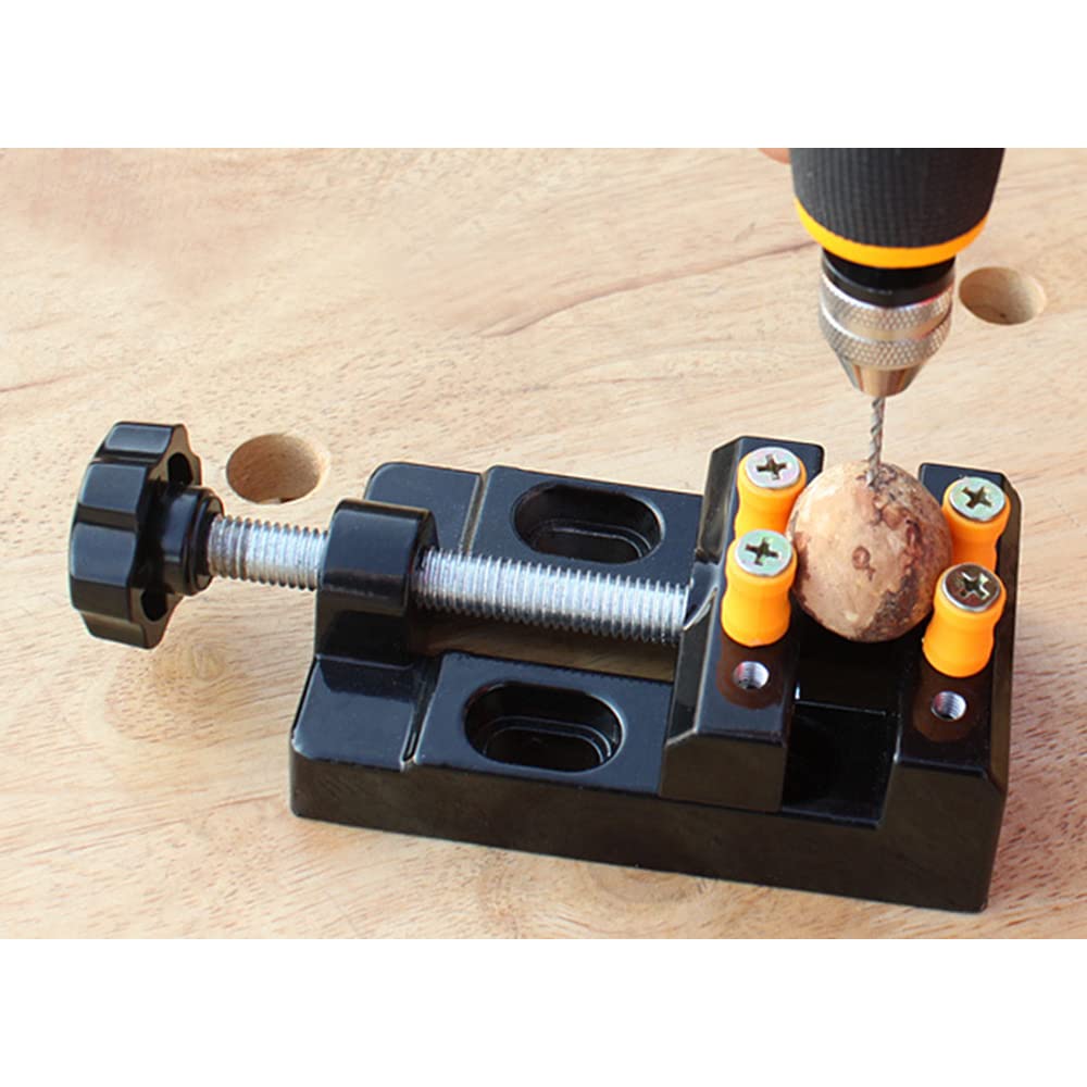 Snapklik.com : Mini Flat Clamp Mini Bench Vice Clamp Opening Parallel ...