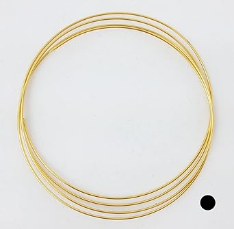 Amazon.com: 20 Gauge 3 Inches 99.99% Pure 24K Solid Yellow Gold Wire ...
