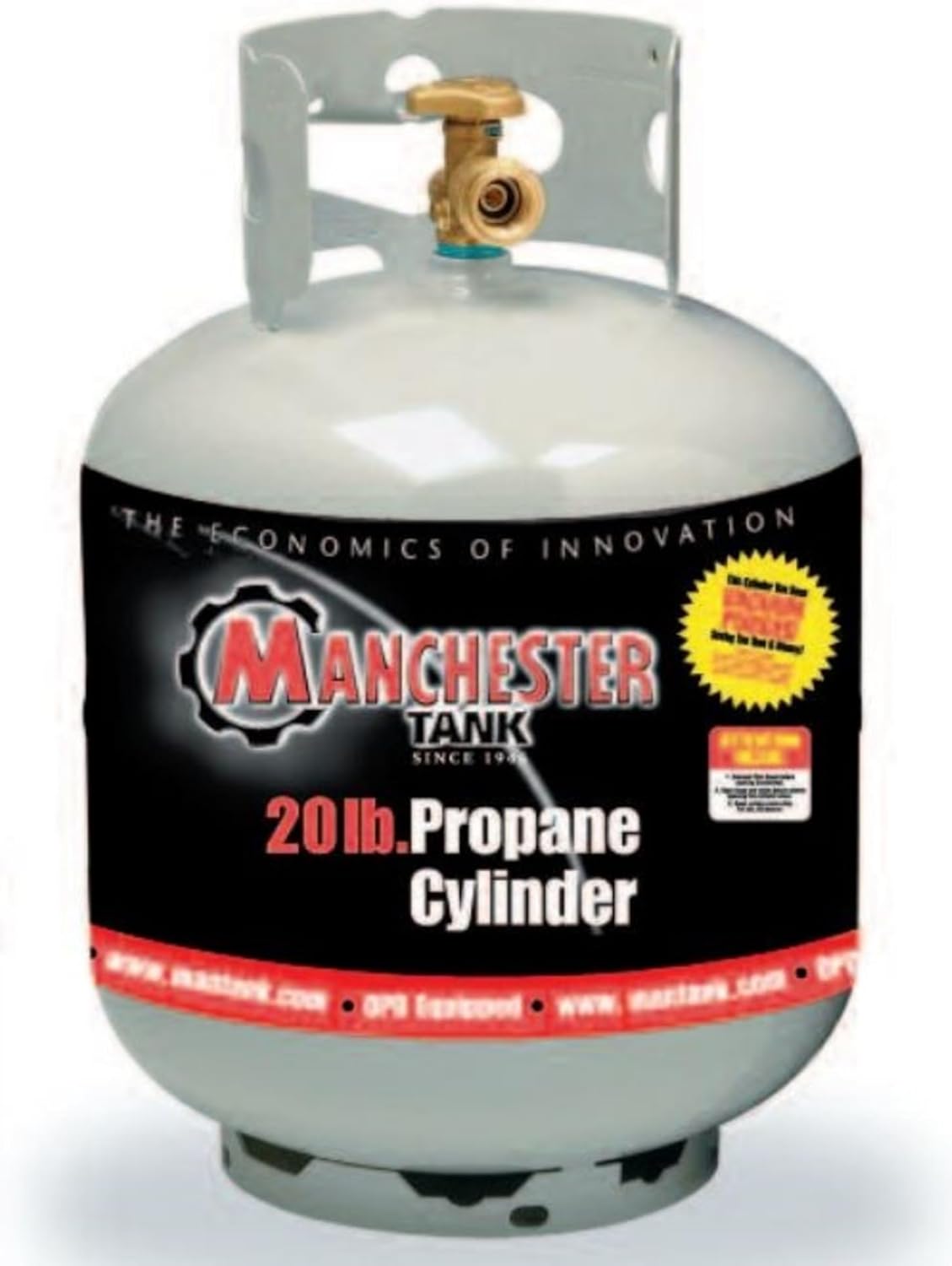 Amazon.com : Manchester Tank 20 lb. Propane Cylinder (10504.17) : Tools ...