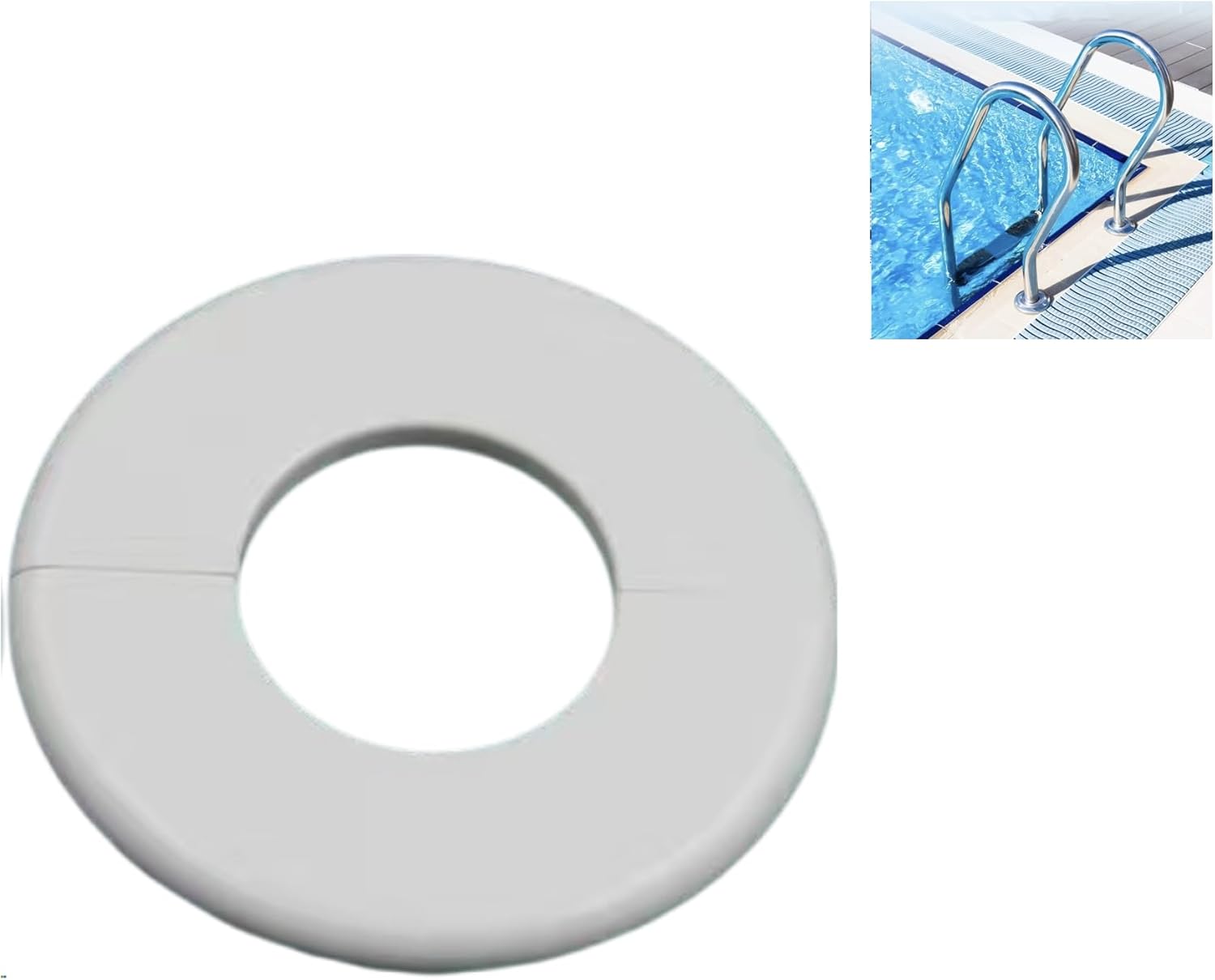 Amazon.com: Pool & SPA Ladder, Hand Rail Escutcheon Plate Cover Replace ...