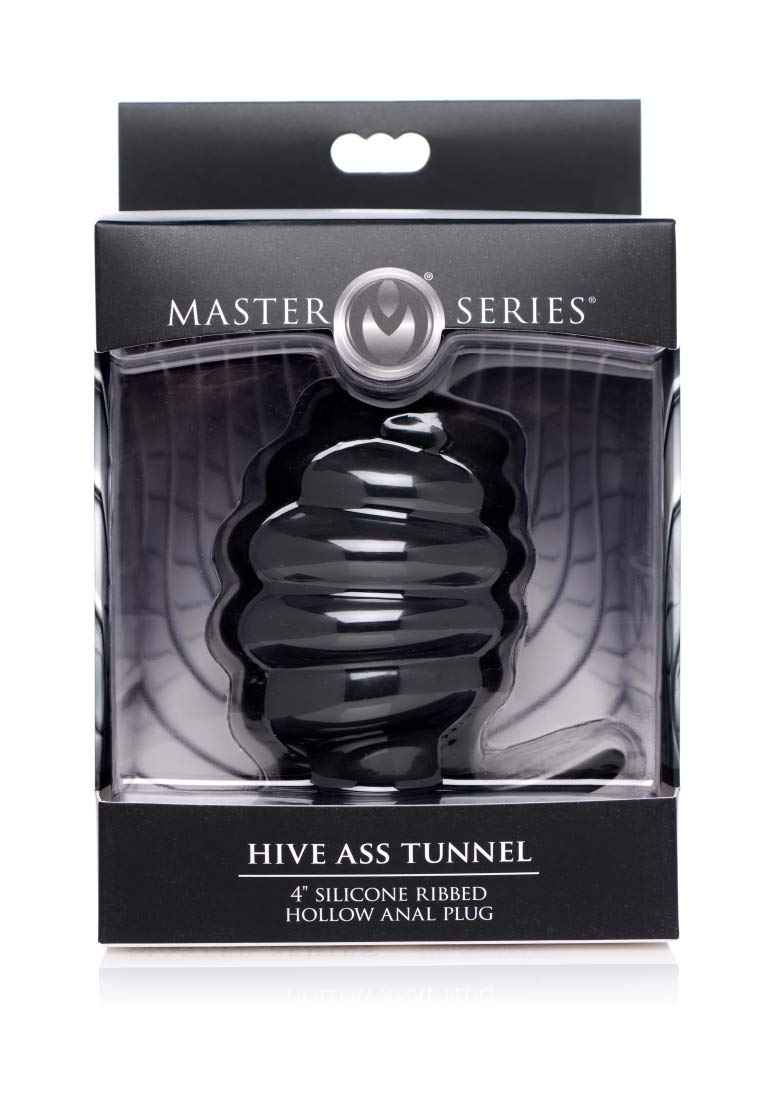 Snapklik.com : Master Series Hive Ass Tunnel Silicone Ribbed Hollow ...
