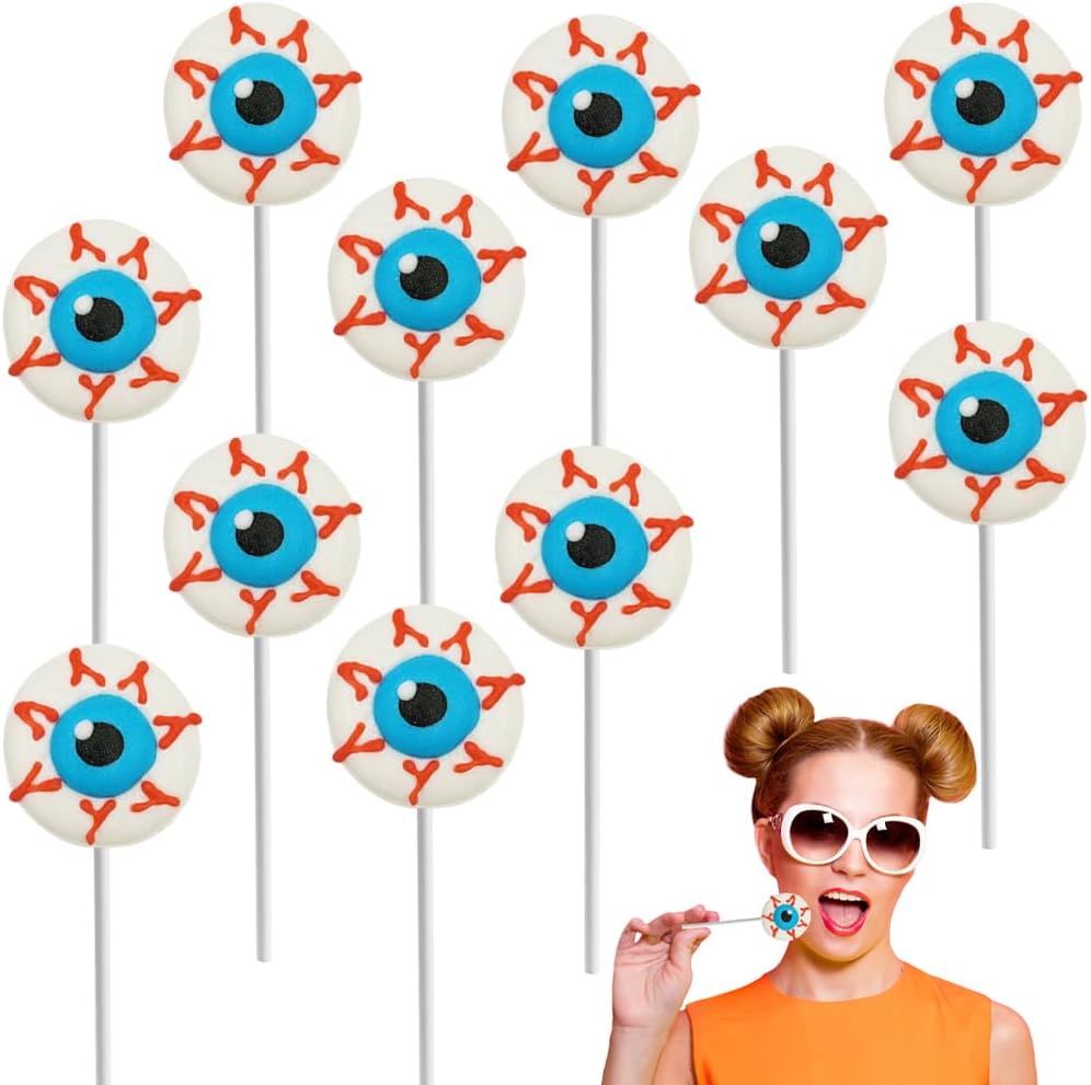 Amazon.com : Silly Monster Lollipops, (12) Individually Wrapped Silly ...