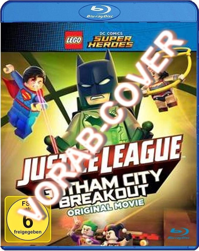 LEGO DC Super Heroes Justice League Prison Breakout in Gotham City [Blu ...
