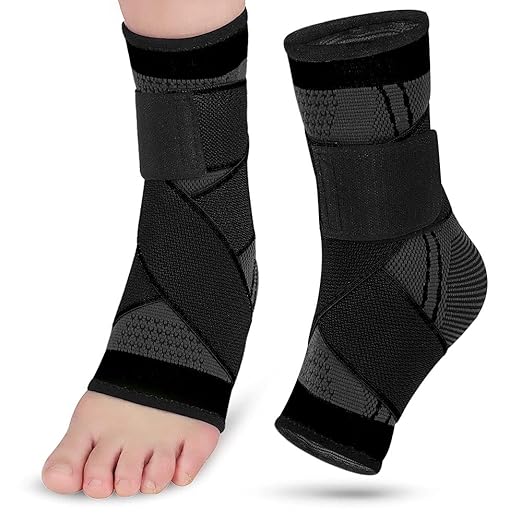 Adjustable ankle brace provides compression support for recovery