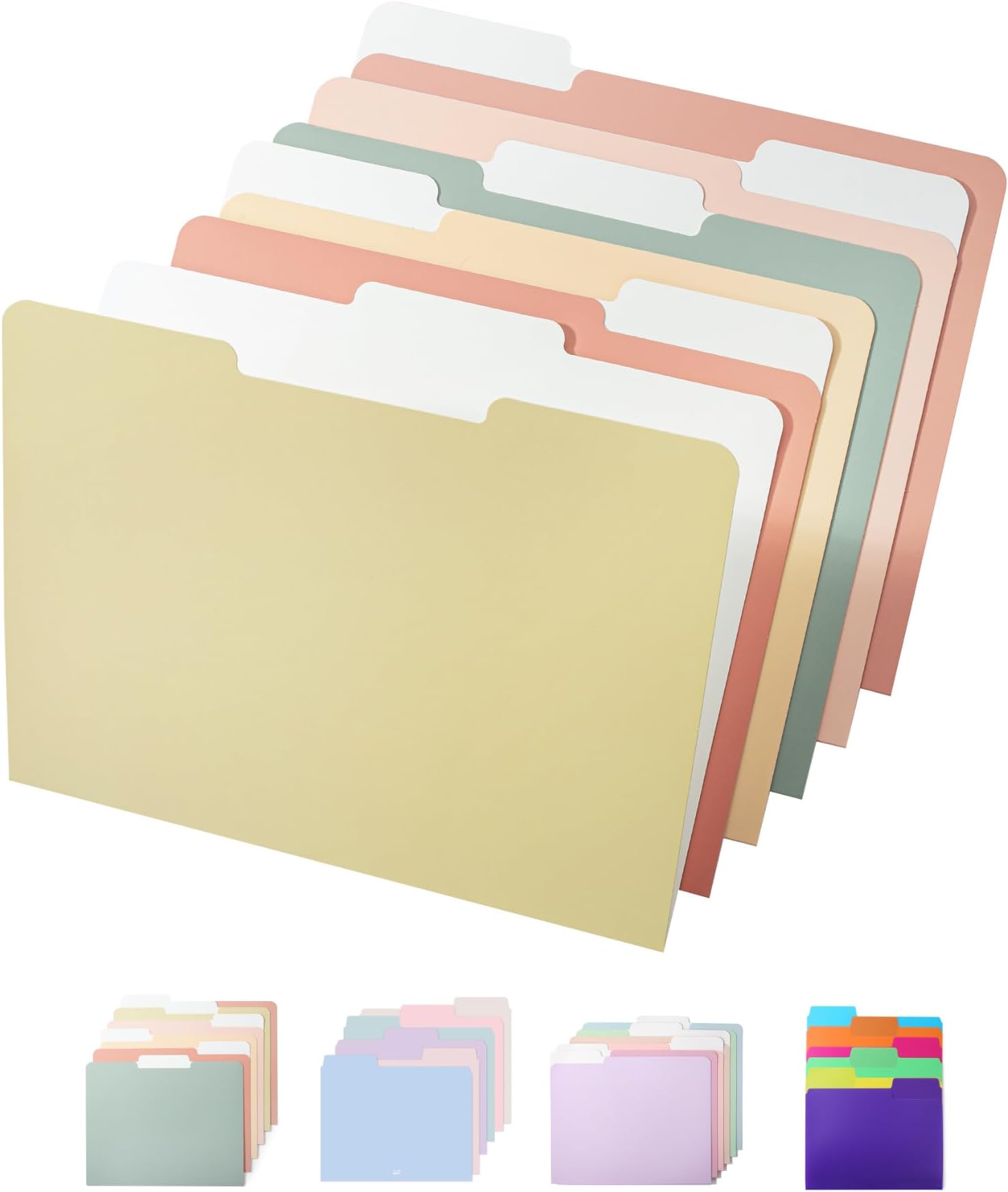 Pendaflex File Folders, Letter Size, 8-1/2" x 11", Classic Manila, 1/3 ...