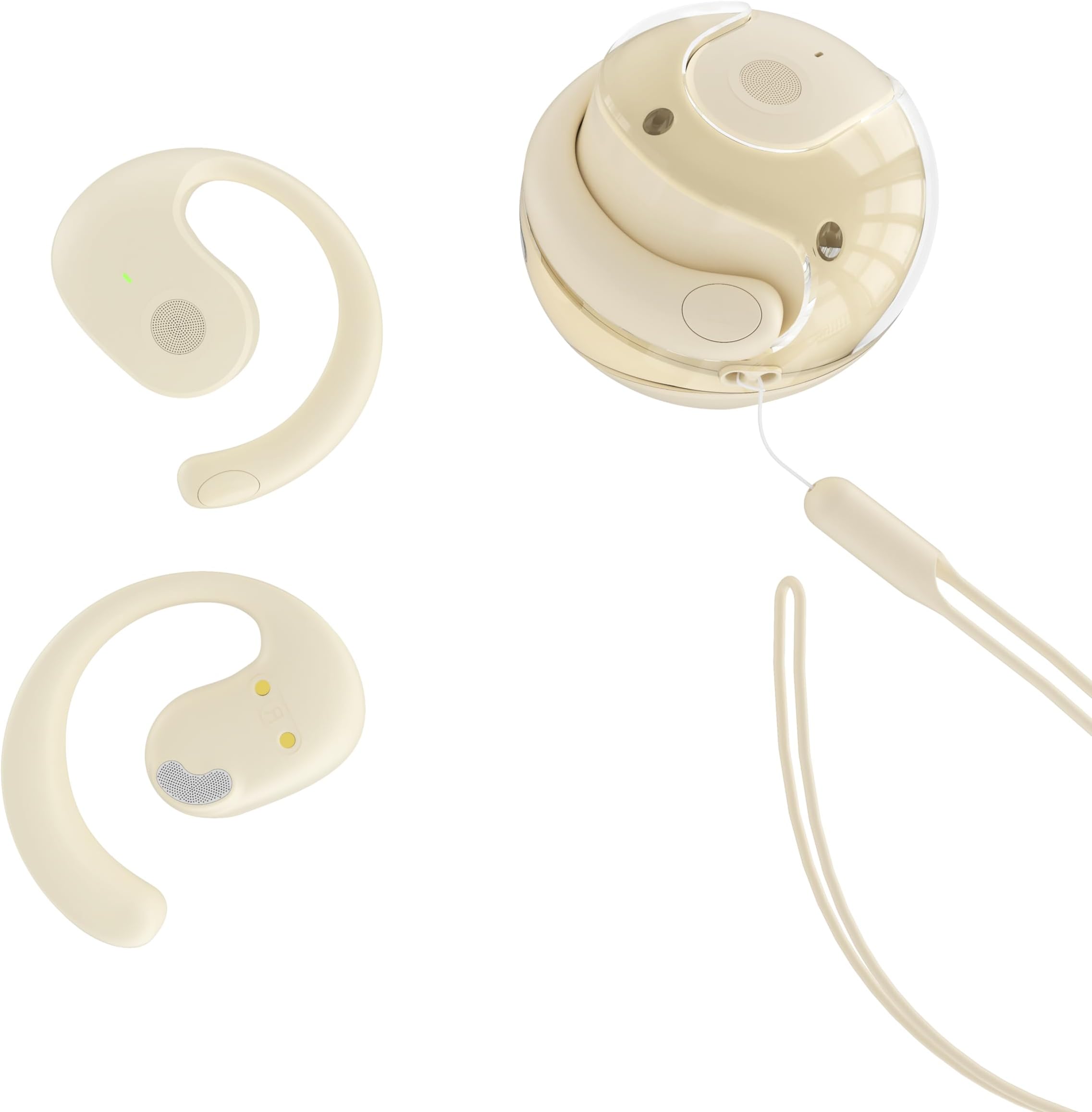 Amazon.com: Ows Hanging Earphones 5.4 Bluetooth , Air Conduction ...