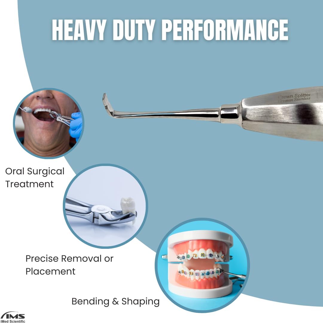 Snapklik.com : Dental Elevator Crown Splitter Spreader Remover Right ...