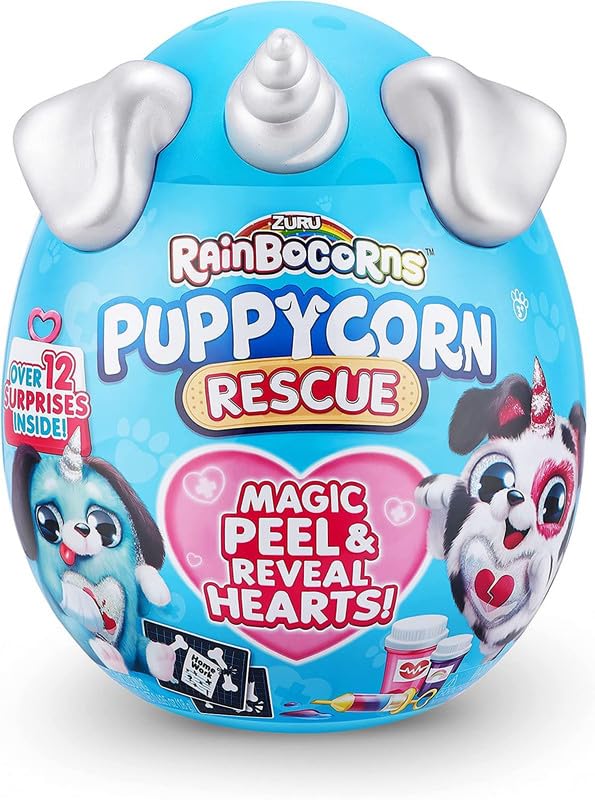Buy SMALL CLAP Rainbocorns Puppycorn Rescue Magic Peel & Reveal Hearts ...