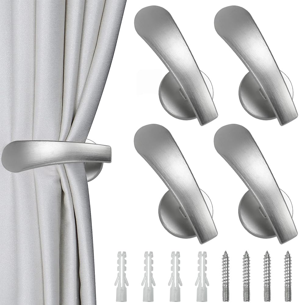 Decorative Window Hardware Vintage Swan Curtain Hooks - Golden Drapery ...
