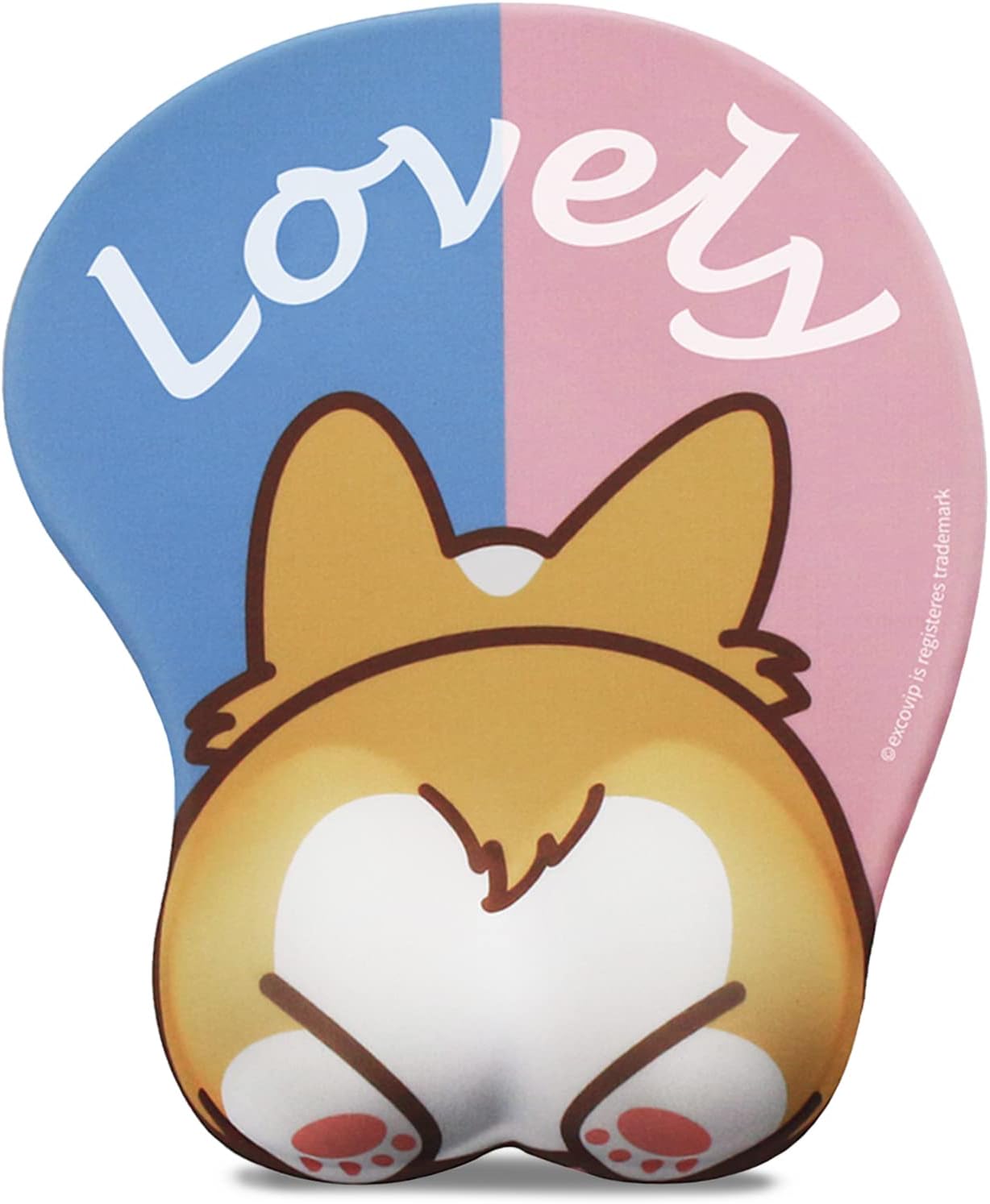 EXCO – 3D Cartoon Ergonomische Maus Pad mit Handgelenkauflage und Gel ...