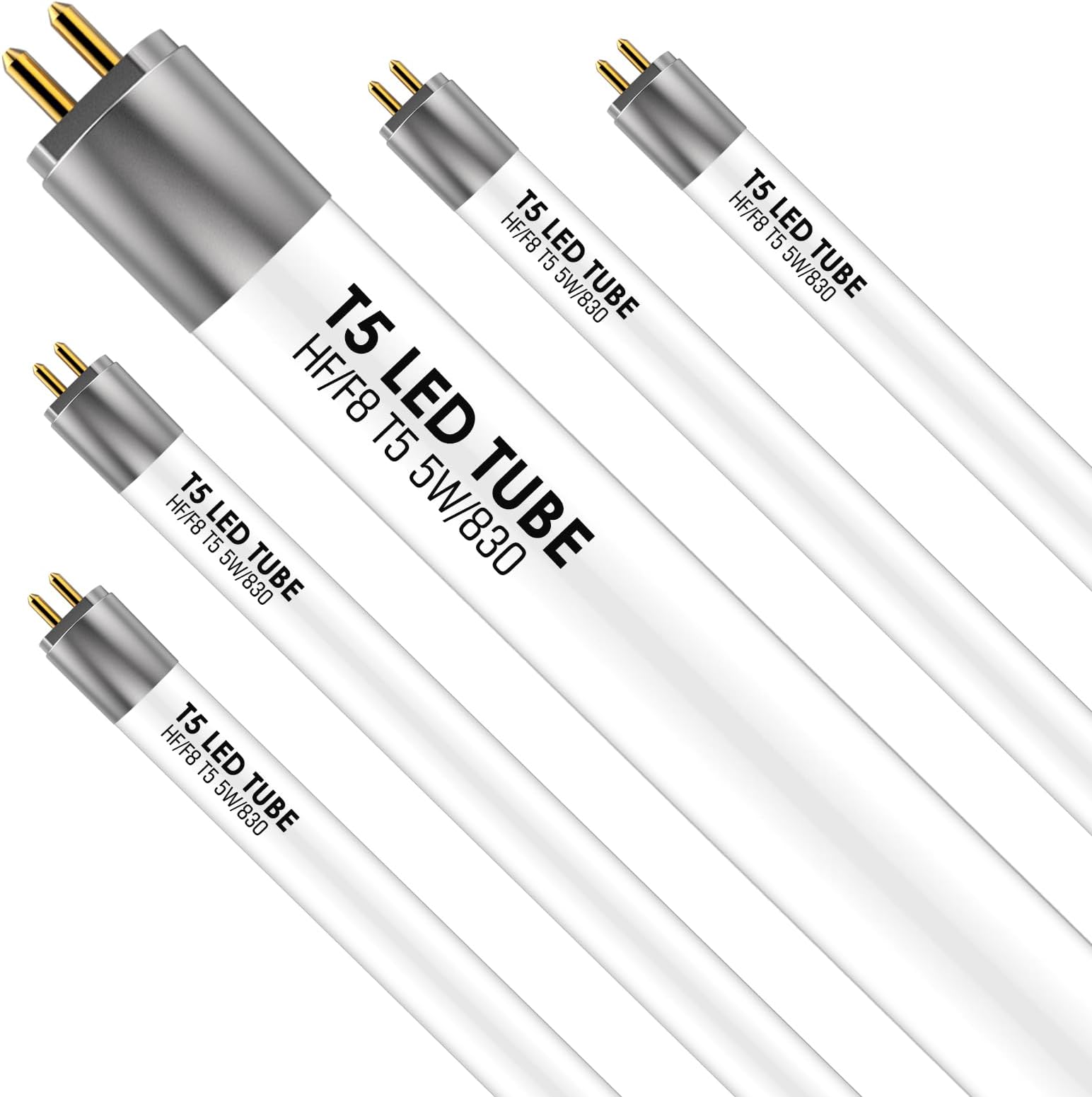 IHYCTV T5 12 Inch LED F8T5WW LED Replacement F8T5 5 Watts 685 Lumens ...