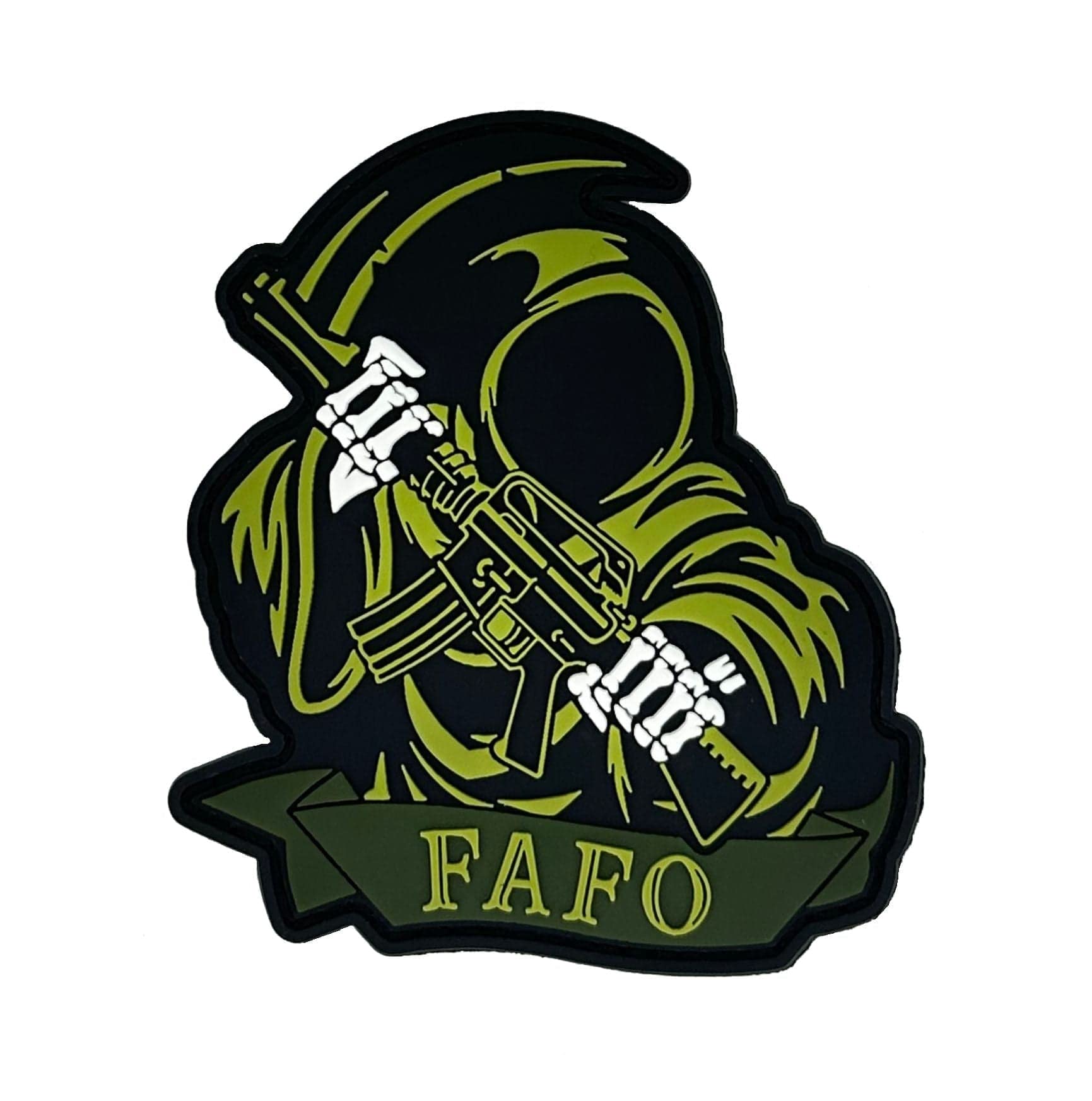 Amazon.com: FAFO Reaper - PVC Patch : Clothing, Shoes & Jewelry