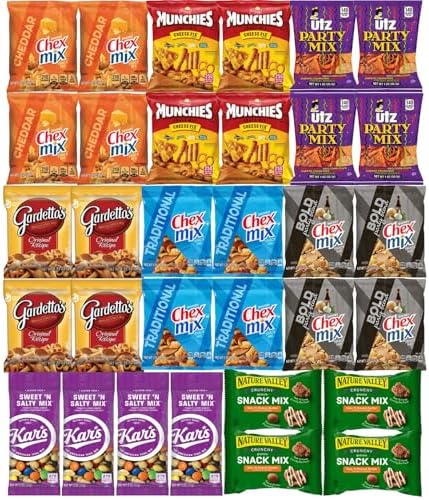Amazon.com: Snacks Variety Pack for Adults - Snack Pack Care Package ...