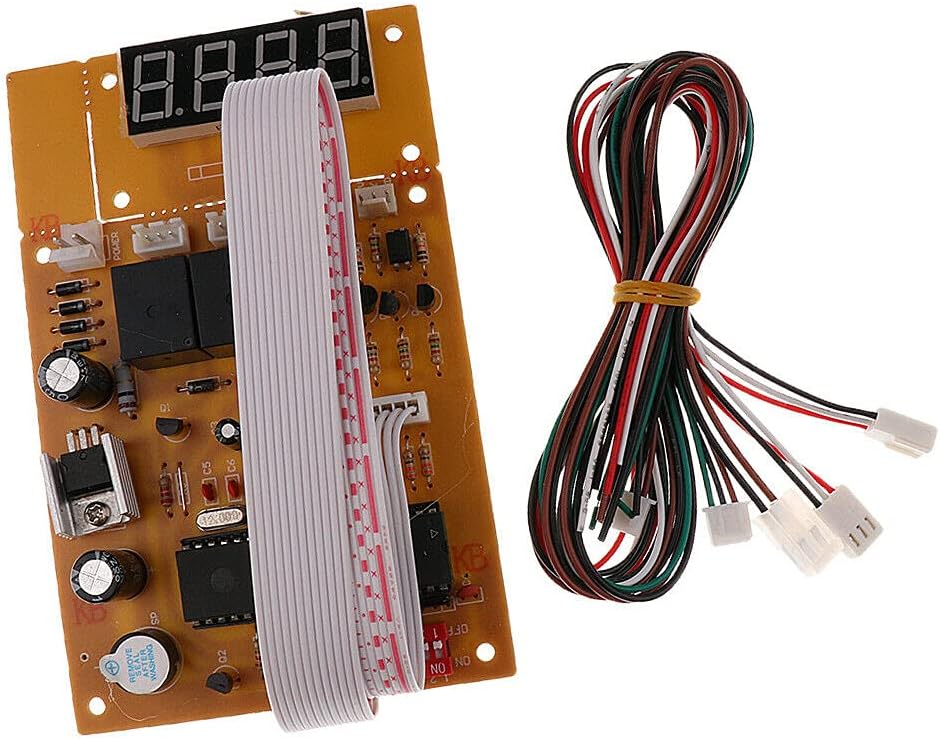 Amazon.com: DC 12V/AC 9V JY-18b Coin Slot USB Timer Time Control Board ...