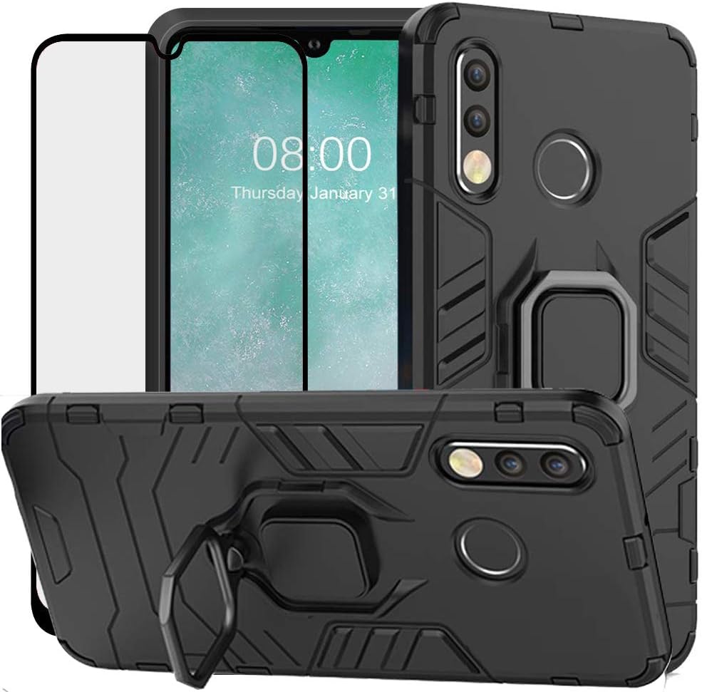 Amazon.com: Bpowe Huawei P30 Lite Case, Armor Tank Aluminum Metal ...