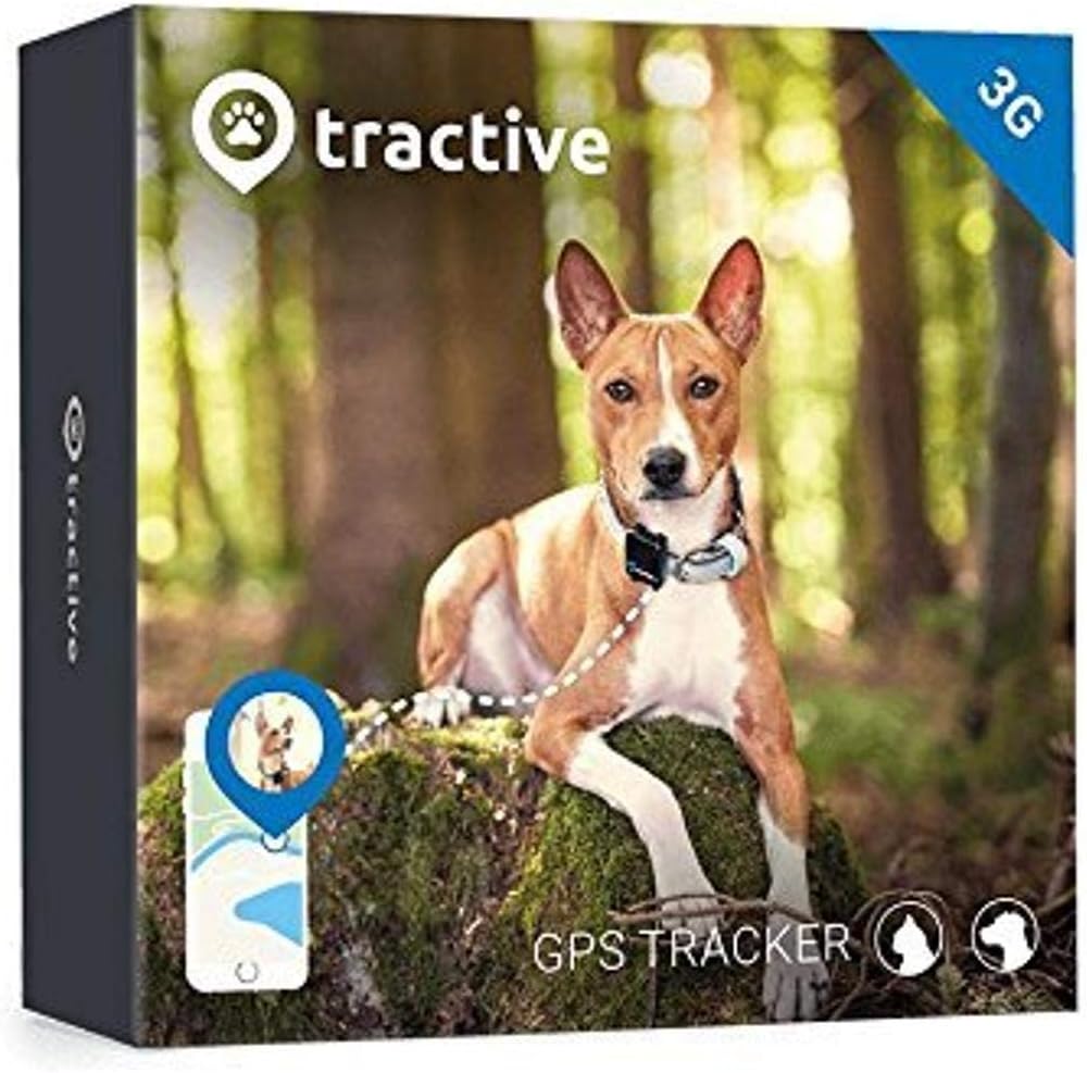 Amazon.com: Tractive 3G GPS Dog Tracker – Dog Tracking Device with ...