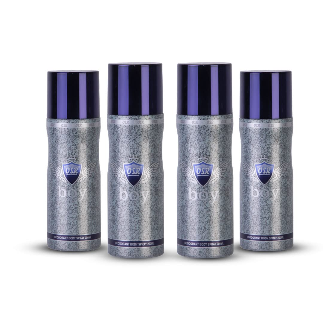 Buy OSR Boy Deodorant Body Spray 200 ml Body Spray - For Boys (Pack of ...