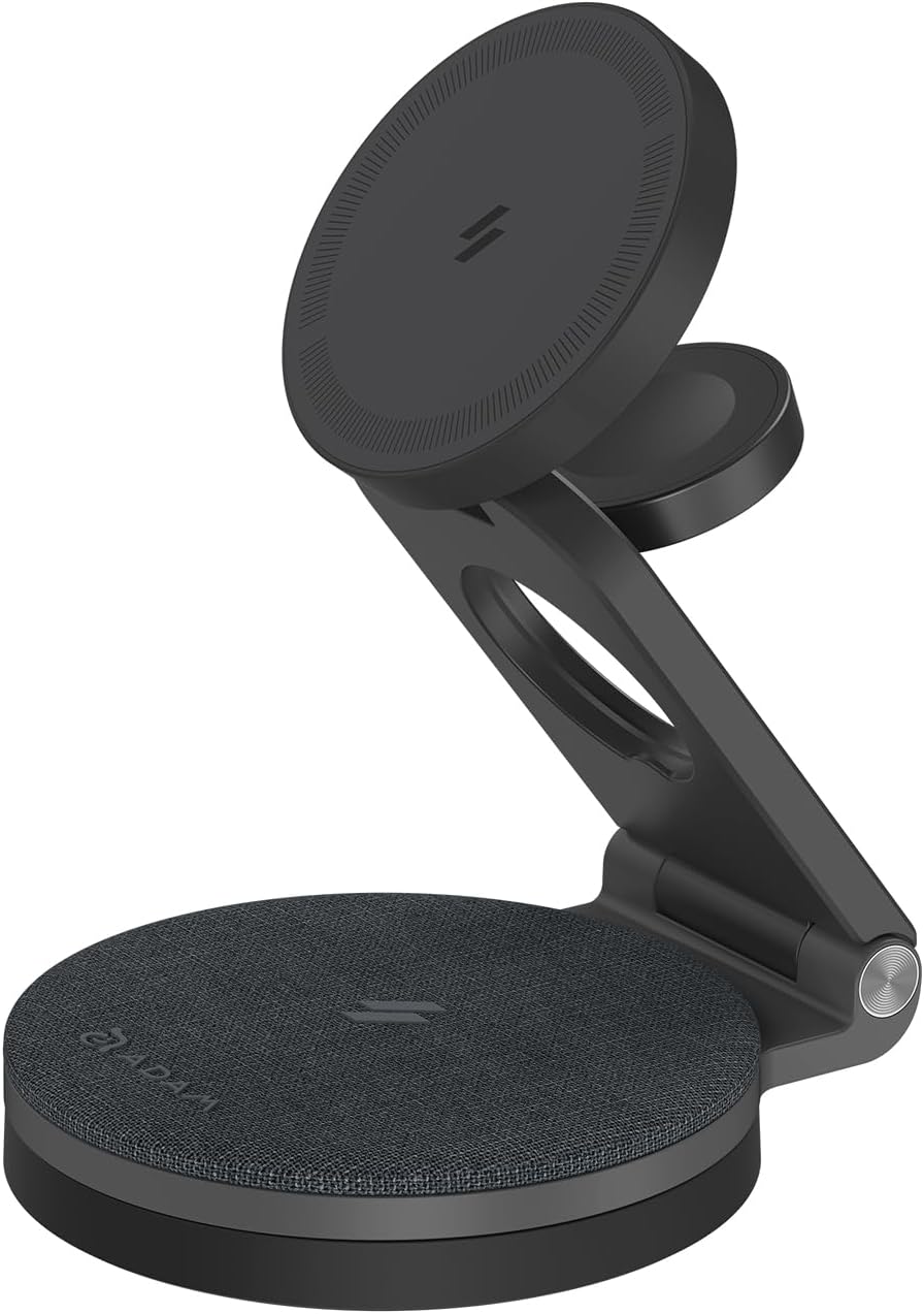 Amazon.com: ADAM elements Qi2 Magnetic Wireless Charger/Foldable Travel ...